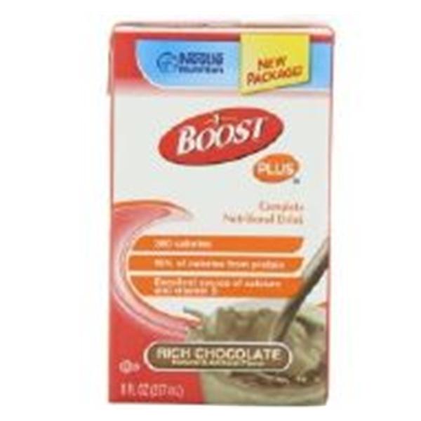 Nestle Healthcare Nutrition Boost Plus Nutritional Shake Rich Chocolat ...