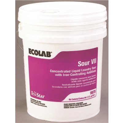 Ecolab Tri-Star Sour VII Laundry Detergent - Tri-Star Sour VII Laundry ...