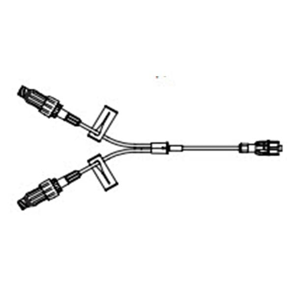 B Braun Medical IV Extension Set Caresite 7 Y/Crst Lr/Spnlk 50/Ca ...
