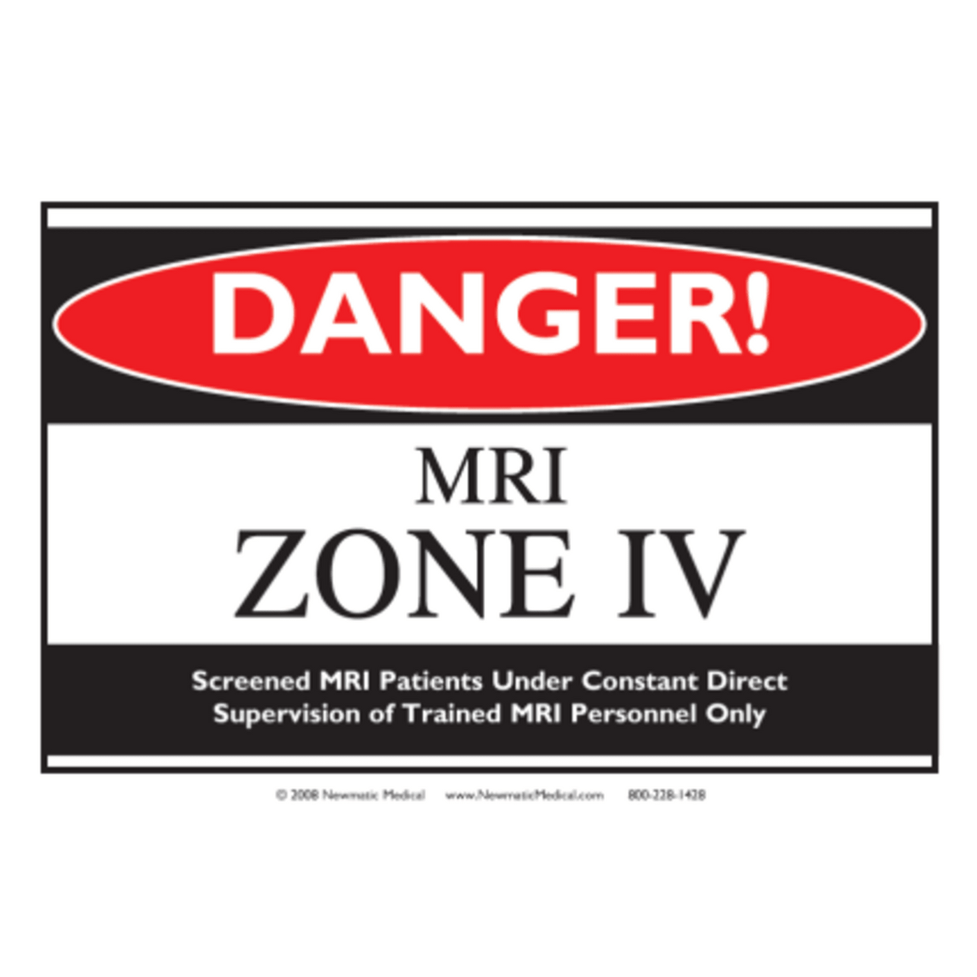MRI Zone Signs — Grayline Medical