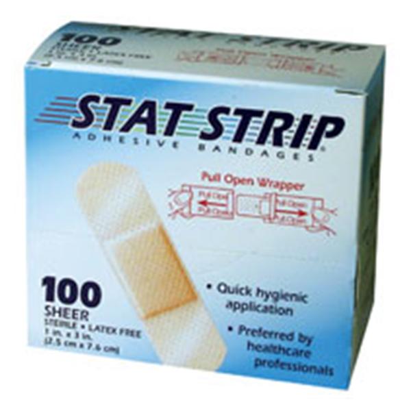 Dukal oration Bandage Adhesive Strip Plstc Flm Stat Strip 1x3" Sheer L ...