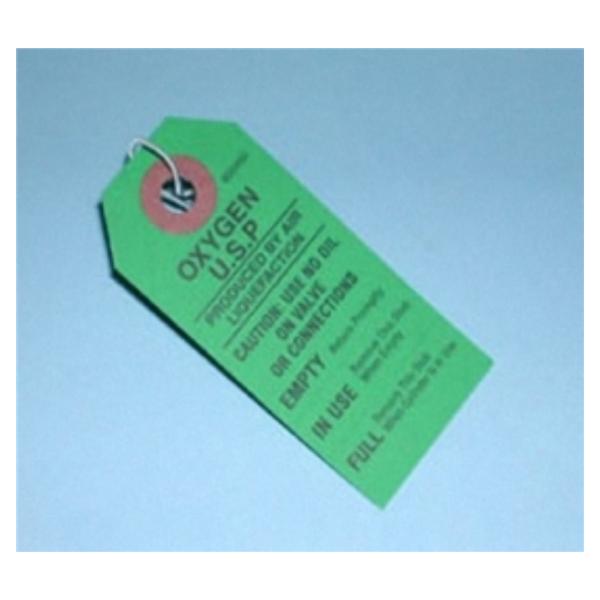 Mada Medical Products Tag For O2 Cylinders Ea — Grayline Medical