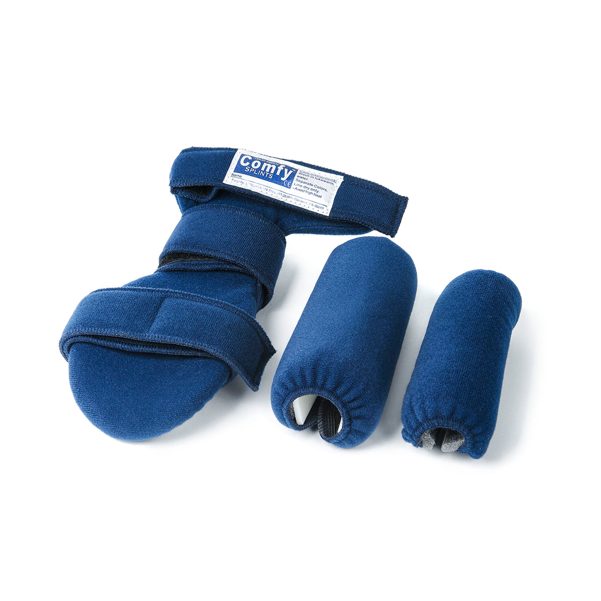 Comfy Grip Hand Headliner, Navy Blue | Adjustable Splint — Grayline Medical