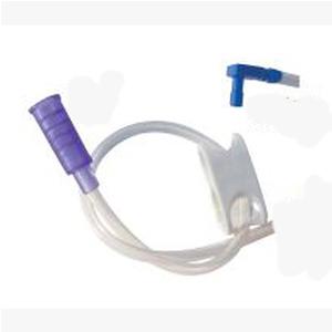 AMT Right Angle Feeding Extension Set with Straight Port, 18Fr ...
