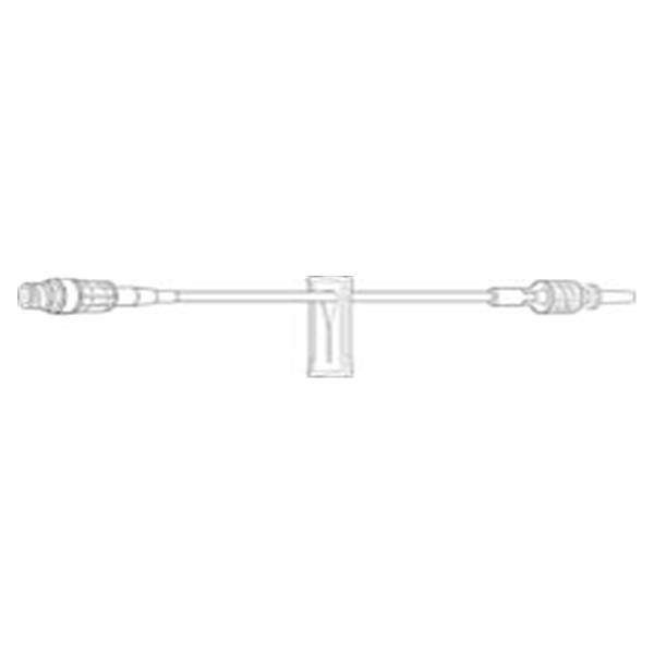 Baxter Healthcare IV Catheter Extension Set 7.6 M LL Adptr/Rtng Clr Ea ...