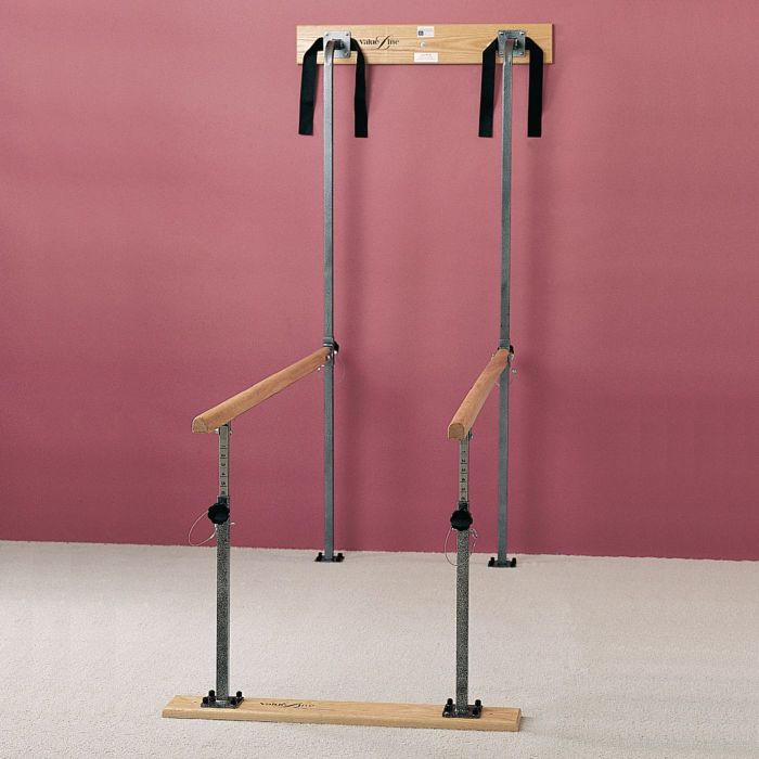 Metron Value Wall-Mounted Folding Parallel Bars — Grayline Medical