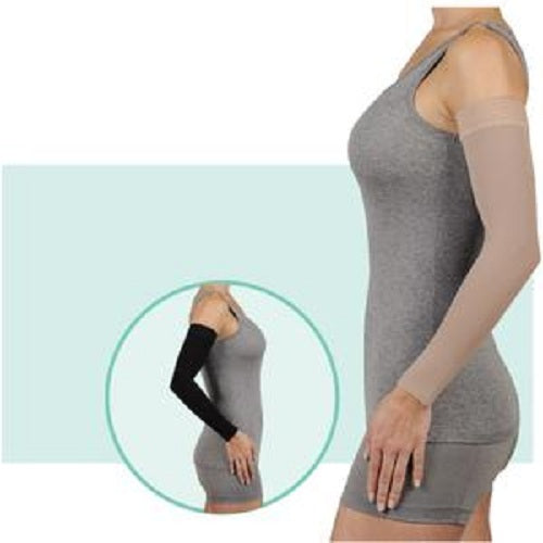 Juzo Dynamic Varin Soft-in Women's Circular Knit Arm Sleeve — Grayline ...