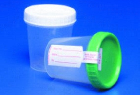 Cardinal Health Green-Cap Specimen Containers - Specimen Container Cap ...