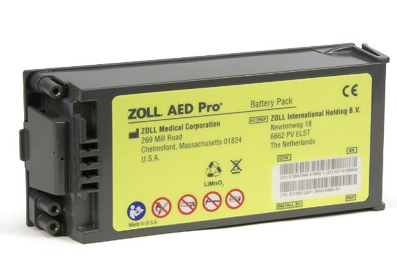 Zoll Medical Aed Pro Non-Rechargeable Batteries - BATTERY, ZOLL, AED P ...