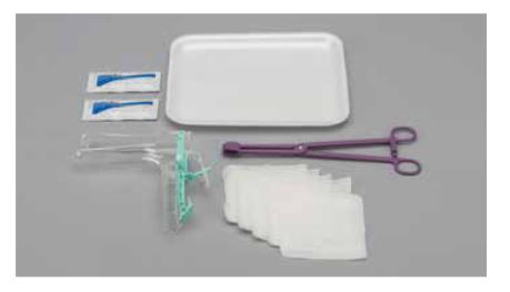 Cardinal 12 Piece Gynecology Exam Kit - KIT, PELVIC EXAM, GYNECOLOGY ...