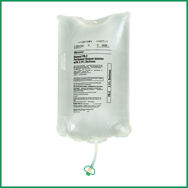 Baxter Healthcare DIANEAL PD Solutions - SOLUTION, DIANEAL, PD-2, 2.5% ...