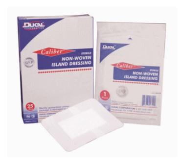 Dukal Caliber Nonwoven Island Dressings - DRESSING, NON-WOVEN, ISLAND ...