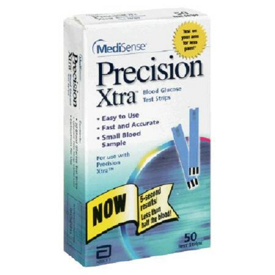 Abbott Precision Xtra Glucose Test Strips - STRIP, TEST, PRECISIONXTRA ...