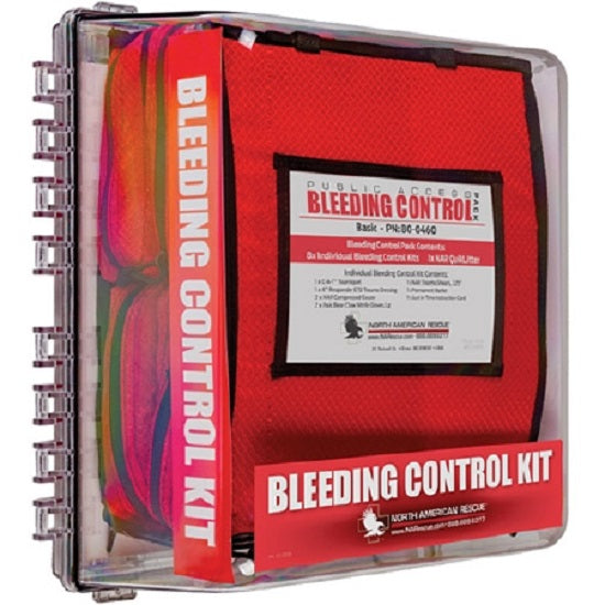 North American Rescue Public Access Individual Bleeding Control Kits ...