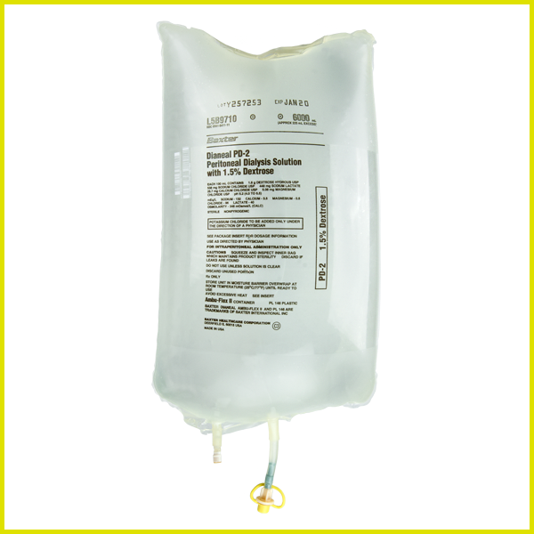 Baxter Healthcare DIANEAL PD Solutions - SOLUTION, DIANEAL, PD-2, 1.5% ...