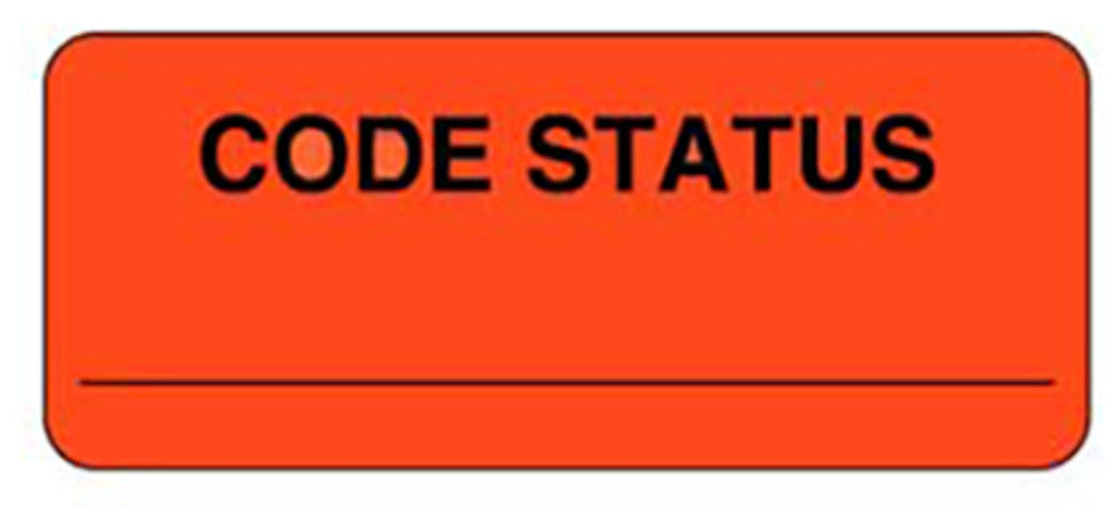 Briggs Chart Labels - LABEL, CODE, STATUS, 15/16" X 2 1/4" - L-6073 ...