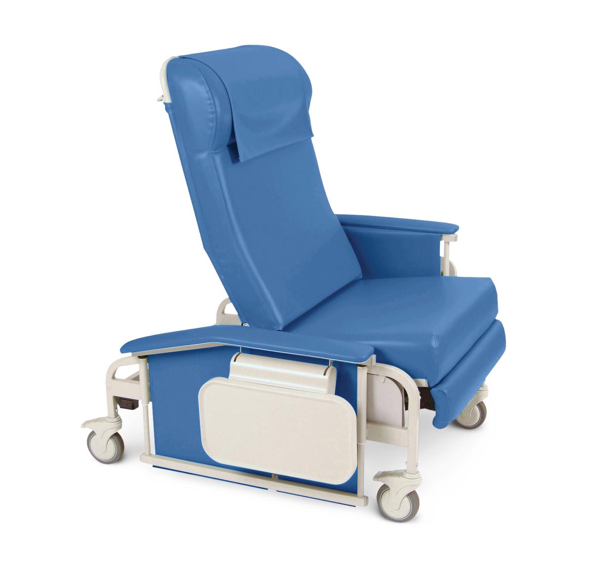 Winco Wide-Drop Arm Clinical Recliners - Extra-Wide Drop-Arm Vinyl Cli ...