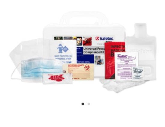 Safetec Universal Precaution Compliance Kits - KIT, PRECAUTION MOUNTIN ...