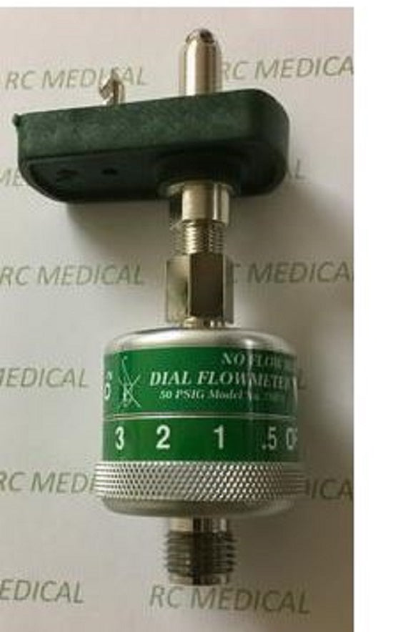 Precision Medical Chemetron Flowmeters - Dial Flowmeter with Chemetron ...