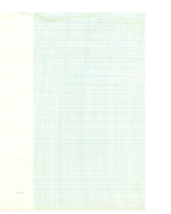 Print Media Fanfold Chart Paper - Fan-Fold Chart Paper, 214" x 280" x ...