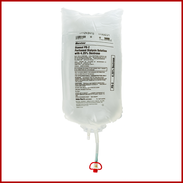 Baxter Healthcare DIANEAL PD Solutions - SOLUTION, DIANEAL, PD-2, 4.25 ...