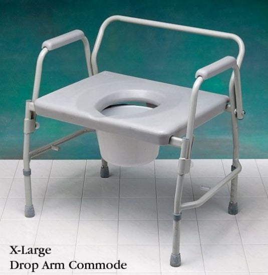 North Coast Medical NC25002 Drop Arm Commode — Grayline Medical