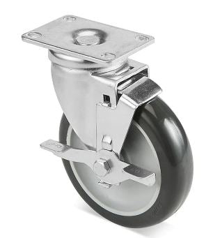 Uline Standard Polyurethane Casters - Standard Polyurethane Castor, Sw ...