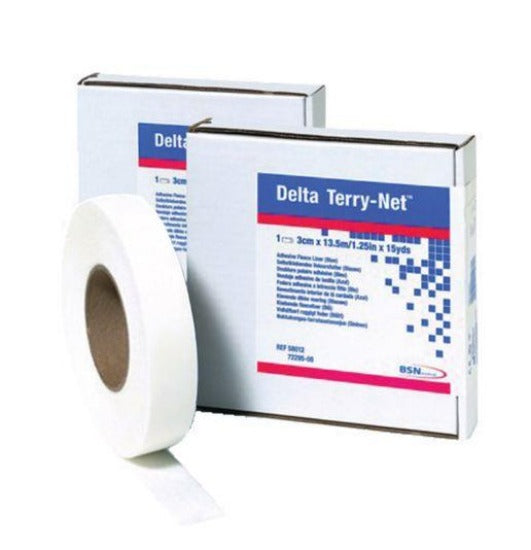 North Coast Medical NC14314-W Delta Terry-Net Adhesive Fleece Edger ...