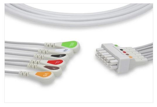 Cables & Sensors ECG Telemetry Leadwires - LEADWIRE, EKG, TELEMETRY, M ...