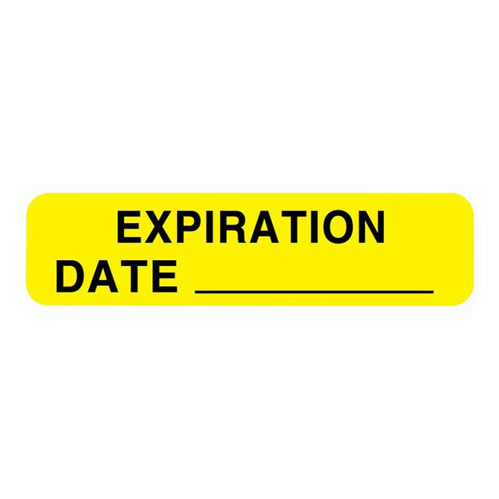 United Ad Label Expiration Date Labels - Expiration Date Labels, Fluor ...