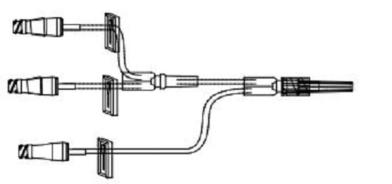 ICU Medical Smallbore Trifuse Extension Sets - Small Bore Trifuse Exte ...