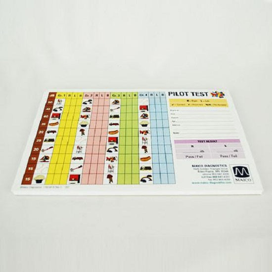 Maico Diagnostics Digital Pilot Test Score Pads - Audiometer Pilot Tes ...