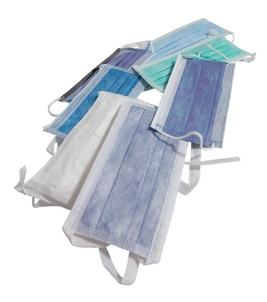 S2S Global Surgical Tie Masks - Level 1 Surgical Tie Mask, Sea Blue, A ...