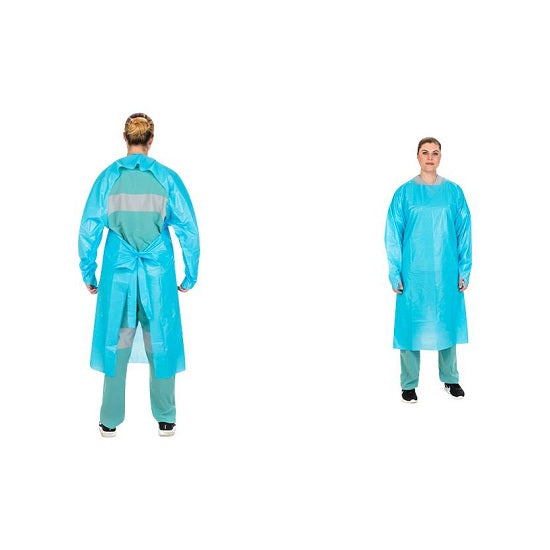 Cardinal Health Isolation Gowns - Novaplus Isolation Gown, Plastic Fil ...