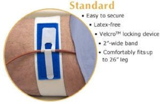 Marpac Foley Catheter Tube Holder Leg Band - BAND, LEG, FOLEY CATHETER ...