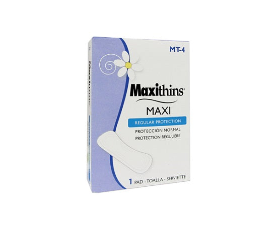 Waxie Sanitary Stayfree Maxi Pads - Stayfree Maxi Pad, 4" x 4" - 82002 ...