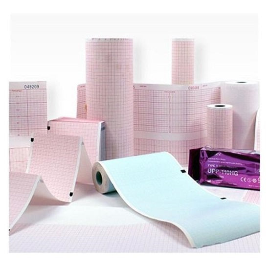 Print Media Fanfold Chart Paper - Fan-Fold Chart Paper, 150" x 100" x ...