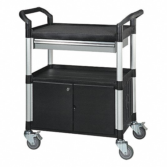 Grainger Enclosed Service Carts - Fiber Glass / Polypropylene Enclosed ...