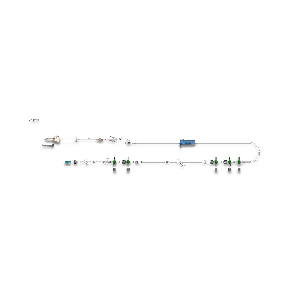 Codan US Corp IV Administration Sets - IV Anesthesia MRI Set - C480-W ...