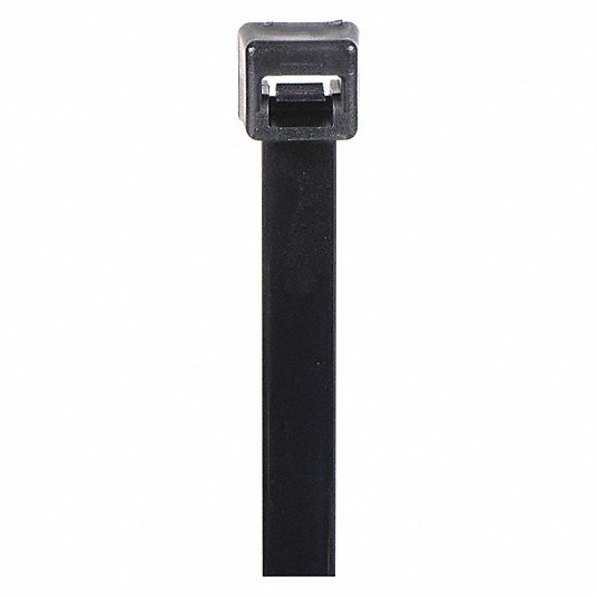 Grainger Power First Cable Ties - Power First Black 0.19"W x 12"L Stan ...