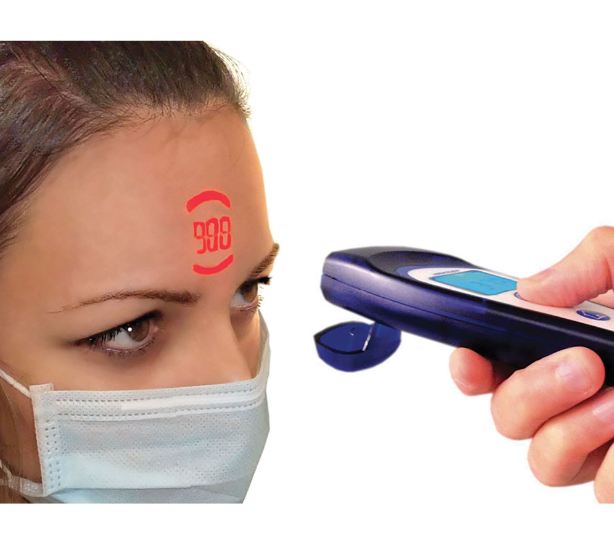Hopkins Medical Touch-Free Thermometers - THERMOMETER, TOUCHFREE, VISI ...