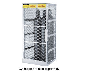 Justrite Manufacturing Cylinder Locker For Safe Storage - LOCKER, CYLI ...