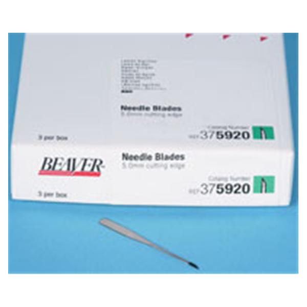 Beaver-Visitec Int Blade Needle 3-4/5" Cataract Cutting Edge Sterile D ...
