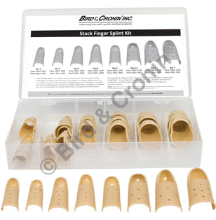 Bird & Cronin Clear Stax Finger Splint Kit — Grayline Medical