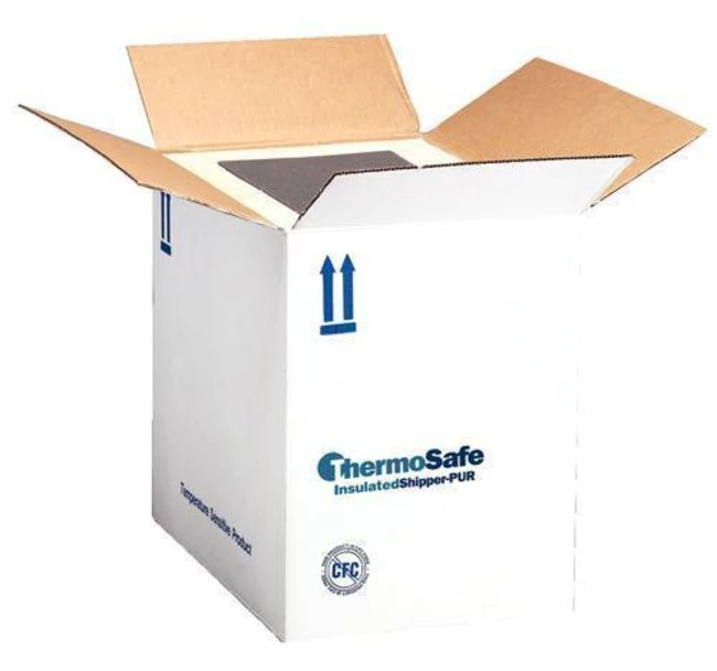 ThermoSafe Insulated Shippers - Polyurethane Shipper, 17.75" x 15.25 ...