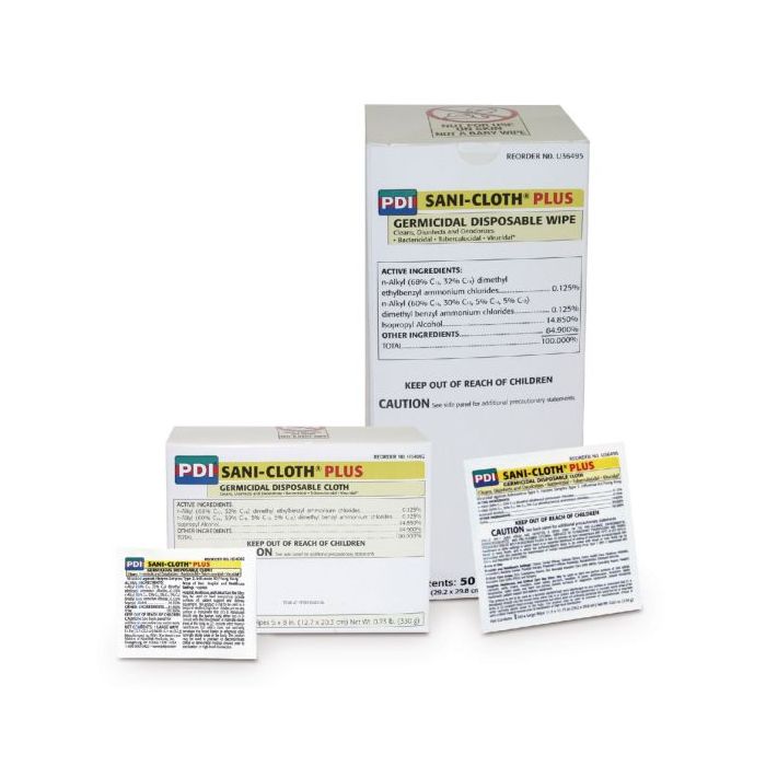 Sani-Cloth Plus Germicidal Disposable Cloth — Grayline Medical
