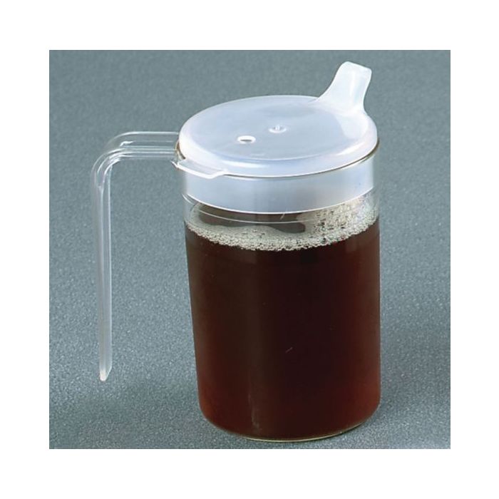 Providence Spillproof Independence One-Handled Clear Cup — Grayline Medical