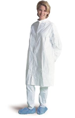 DuPont Tyvek« Isoclean« Frocks-Series 122 - Isoclean Frock, Clean Proc ...