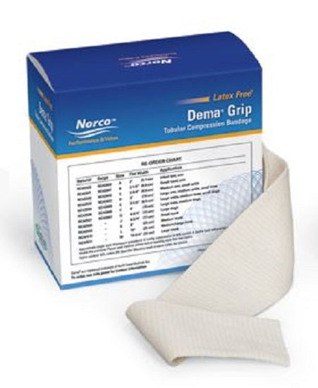 North Coast Medical Norco Dema Grip Compression Stockinette — Grayline ...