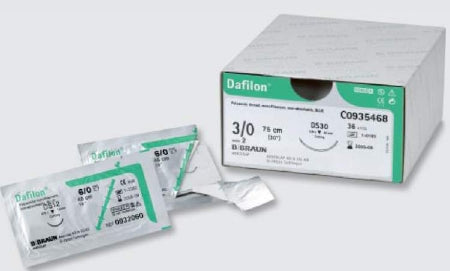 Aesculap Dafilon Non-Absorbable Surgical Sutures - Dafilon Suture, Blu ...